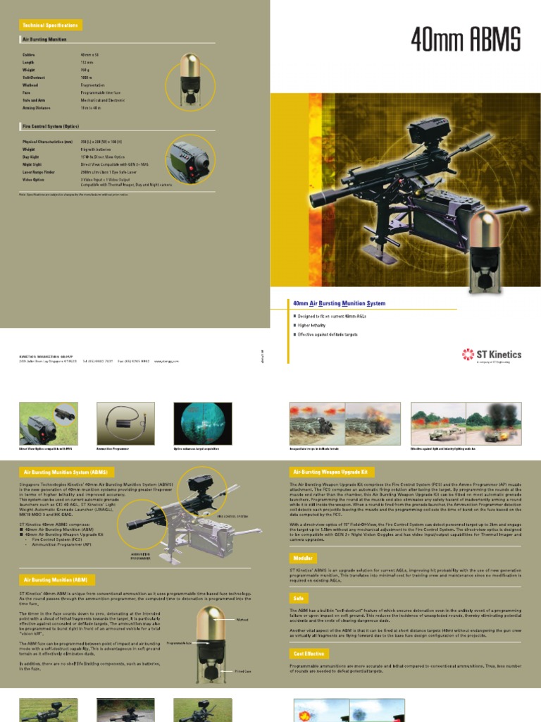 40mm Air Burst Munition System | PDF
