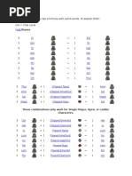 D2R Rune Upgrade Recipes Chart | PDF | Gemstone | Jewellery Components