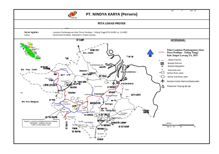 Peta Lokasi Proyek | PDF