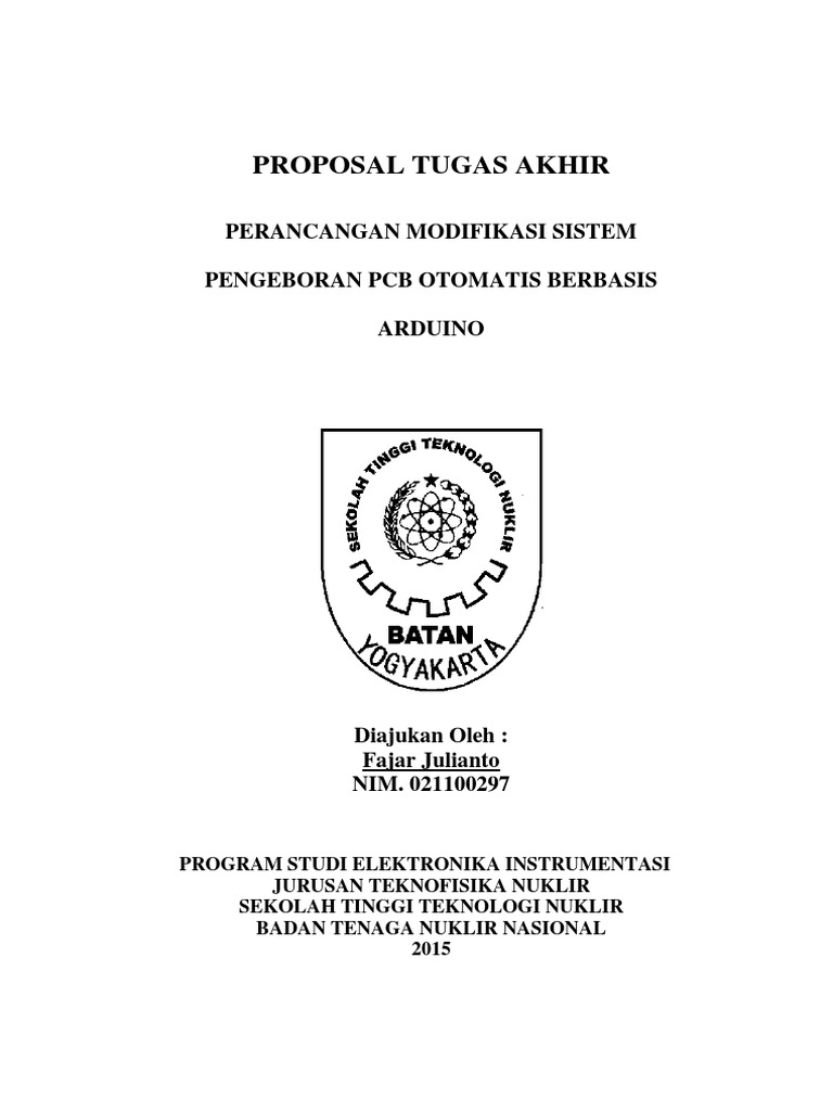 Modifikasi Sistem Pengeboran PCB Otomatis | PDF