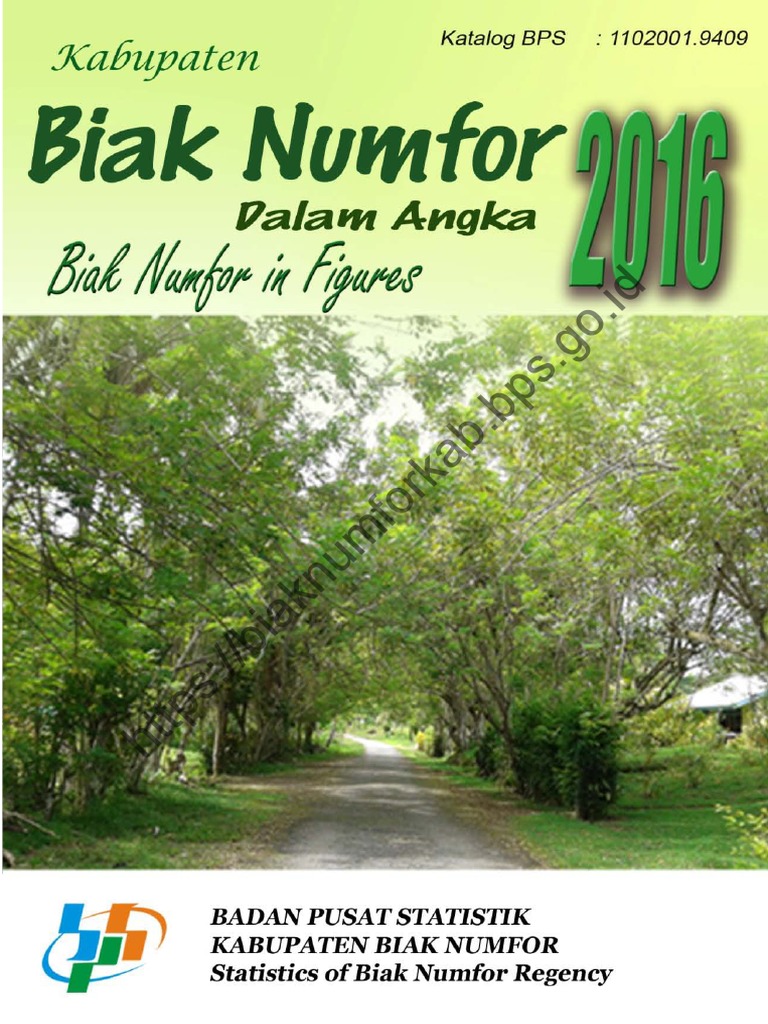 Biak Numfor Dalam Angka 2016