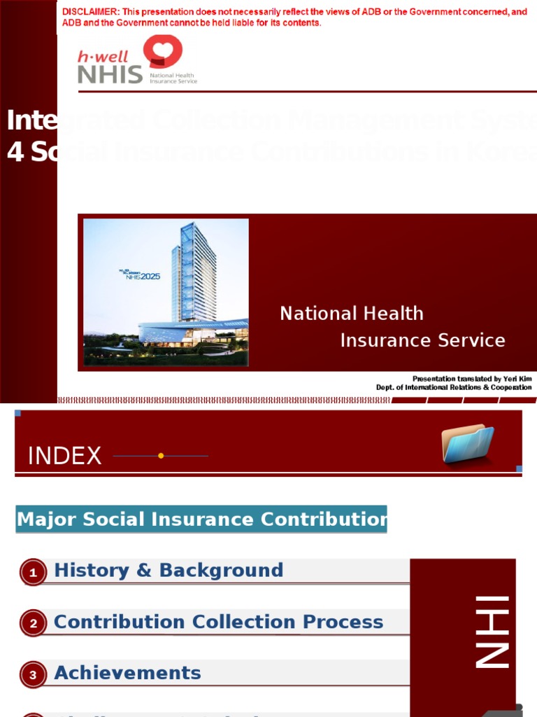 NHIS - Integrated Collection Management System | PDF | Payments | Insurance