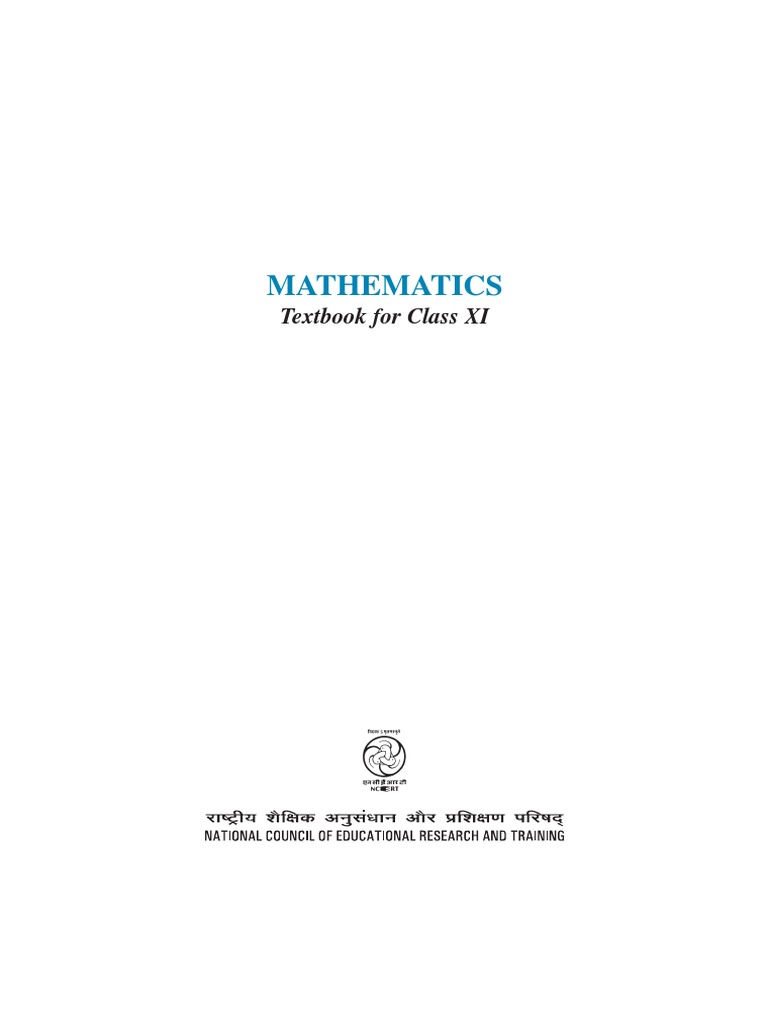 Ncert Class Xi Pdf Empty Set Set Mathematics
