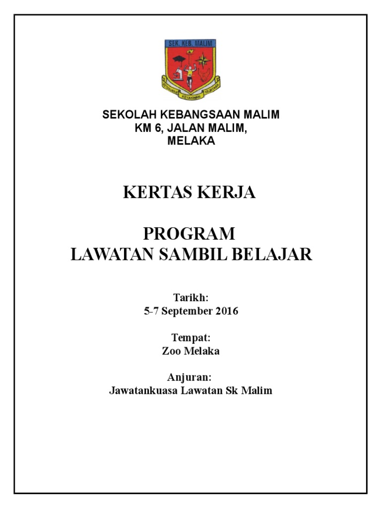 Kertas Kerja Zoo | PDF