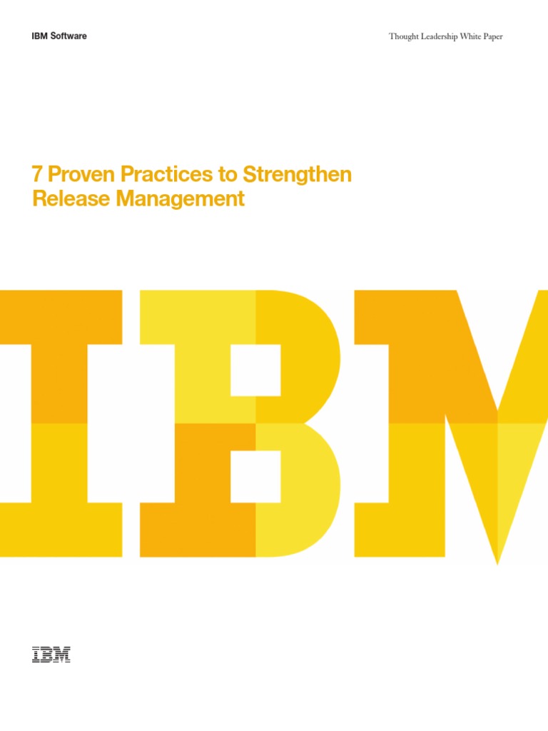 Release Management Sevenproven Pdf Pdf Agile Software Development