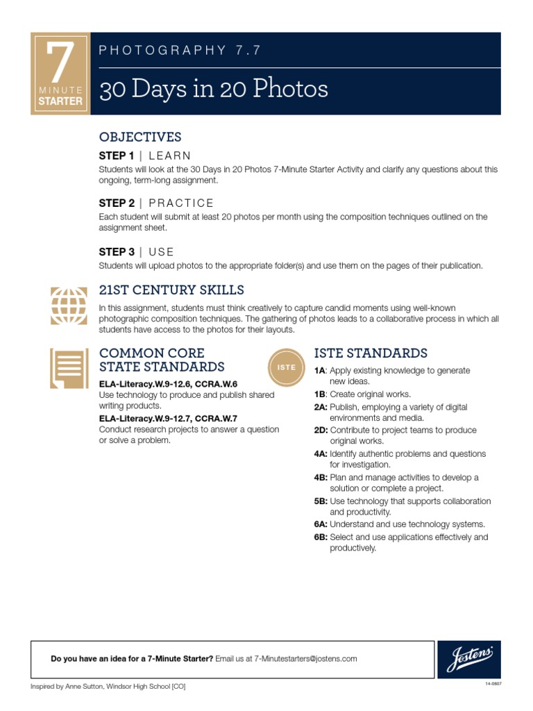 7 7-Days-In-20-Photos-Revised | PDF | Photograph | Communication