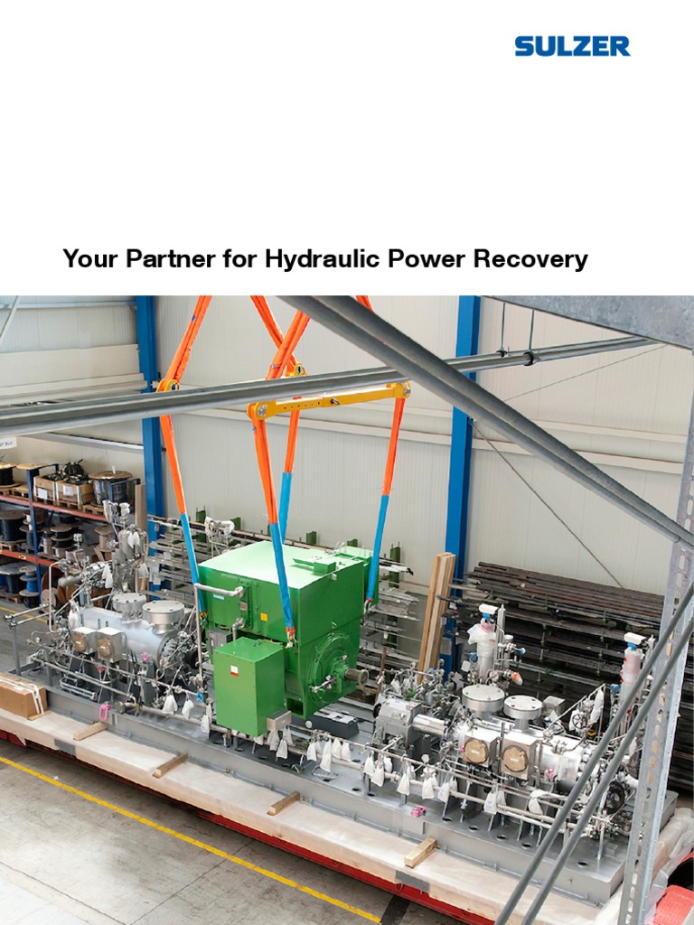 Sulzer - Your partner for hydraulic power recovery | Pump | Liquefied ...