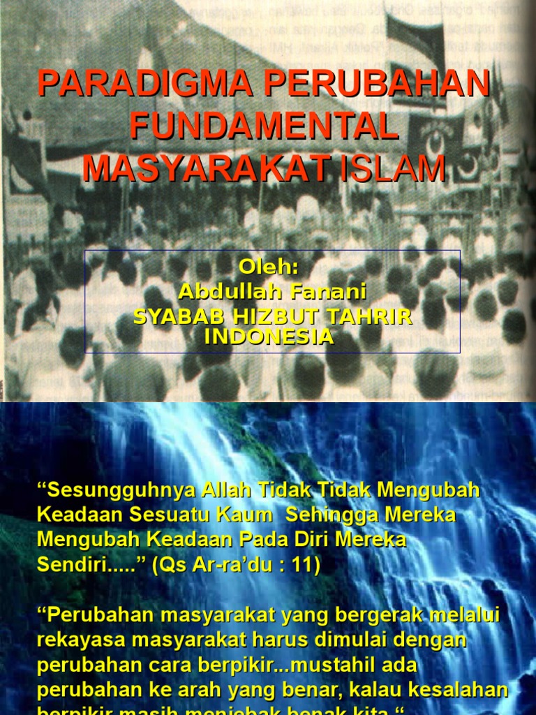 3.paradigma Perubahan Fundamental Masy | PDF