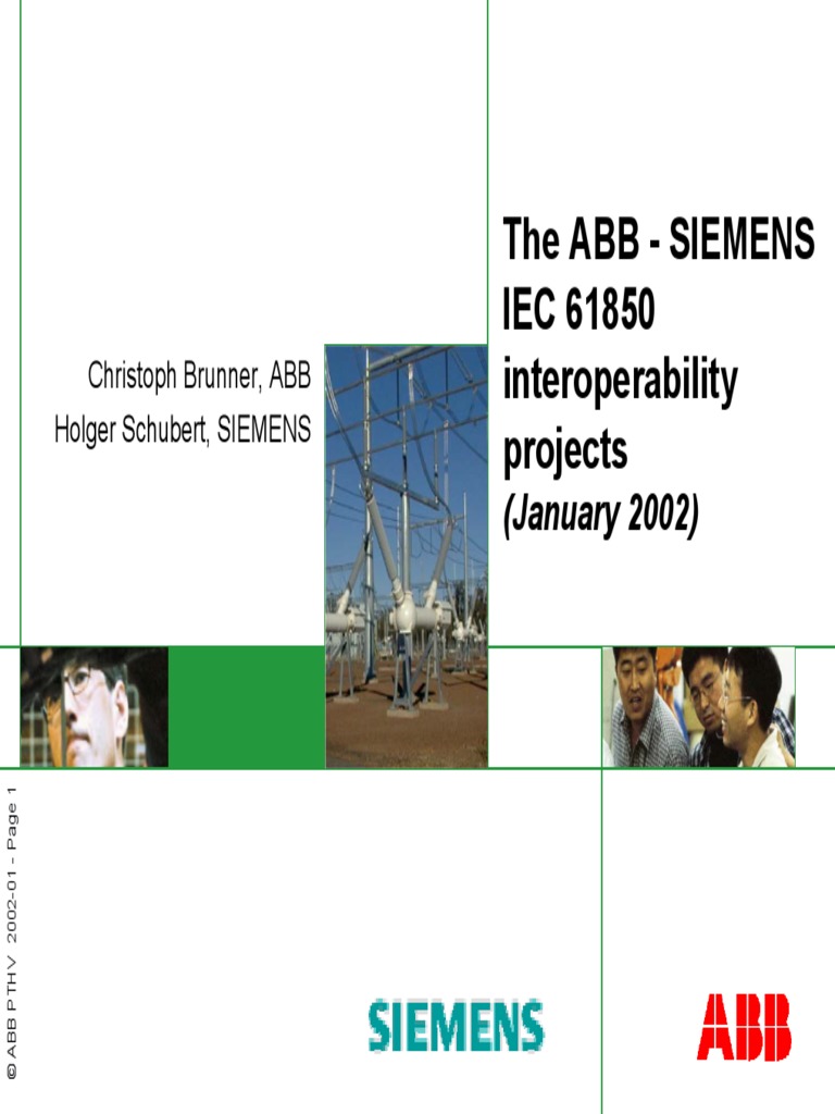 KEMA ABB-SIEMENS Slides R0-2 PDF | PDF | Interoperability | Electrical ...