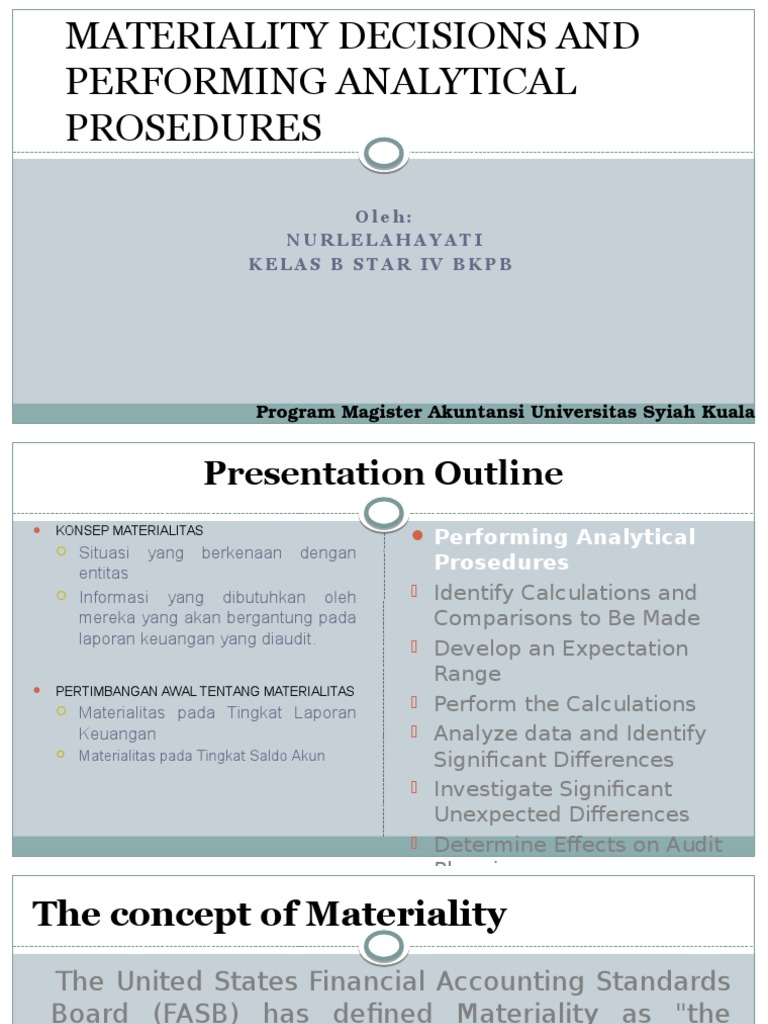 Nurlelahayati Slide Presentasi | PDF | Audit | Business Economics