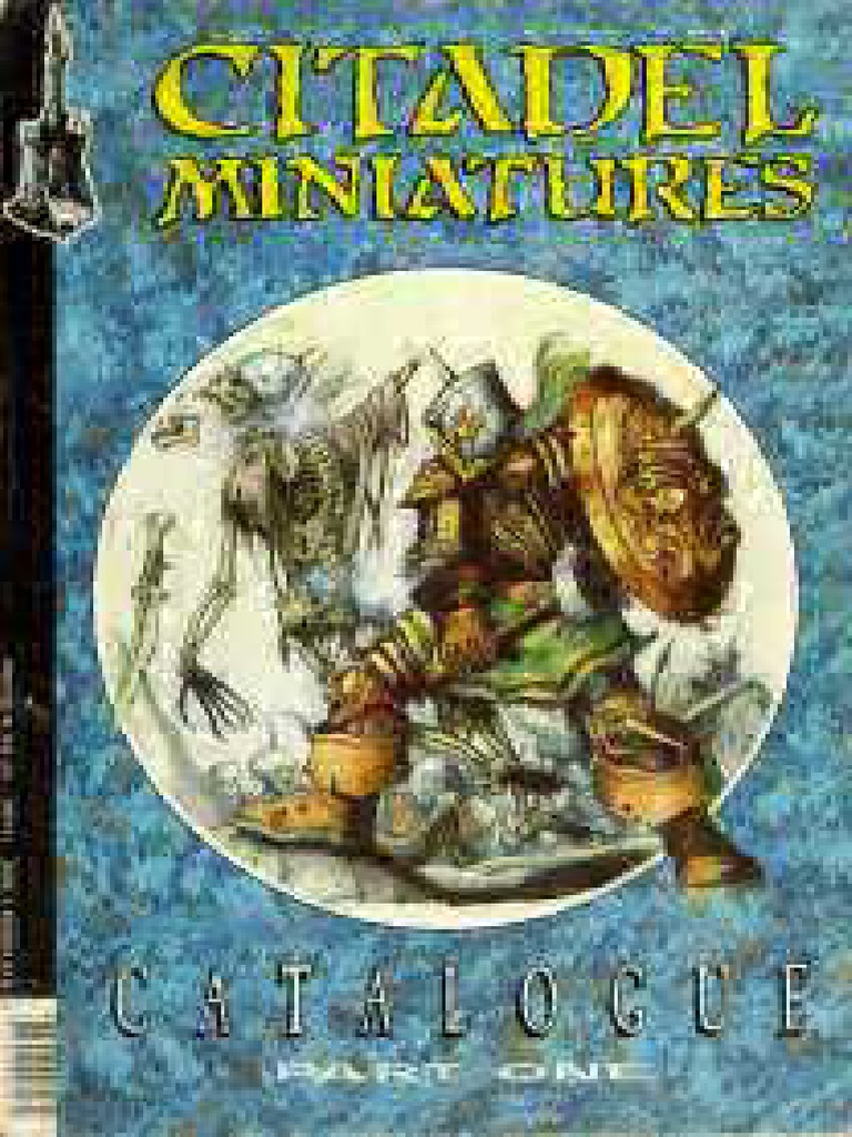 GW - Citadel Miniatures Catalogue (1988) - Summer | PDF