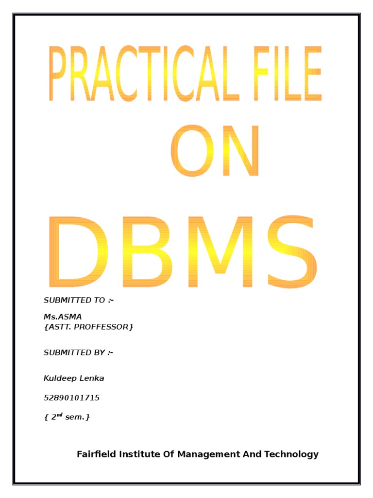 Fairfield Institute of Management and Technology | PDF | Microsoft ...