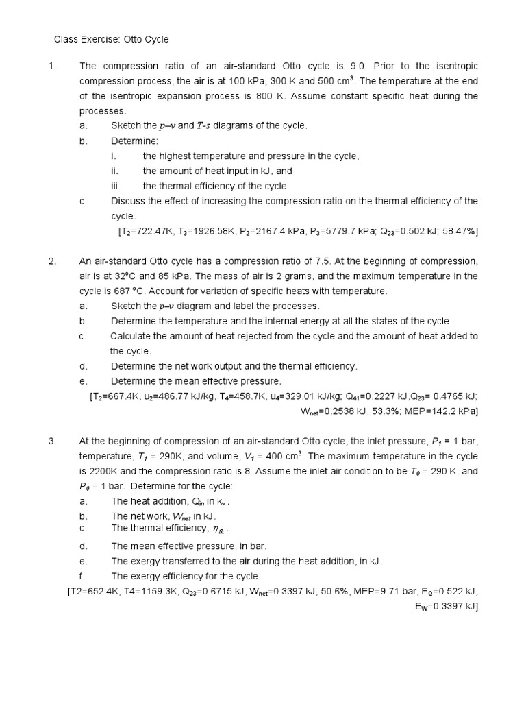 Class Exercise 1 - Otto | PDF