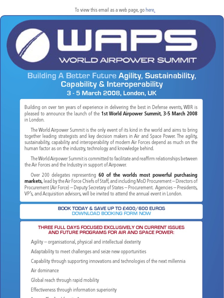 WAPS Web | PDF | Interoperability | Sustainability