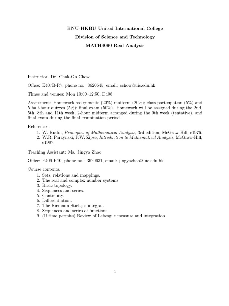 Real Analysis | PDF | Mathematical Relations | Abstract Algebra