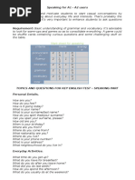 Trinity Questions Grade 5 | PDF