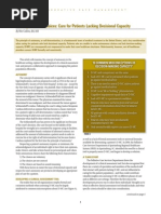 Appelbaum Criteria for Patient Capacity | PDF | Dementia | Medical ...