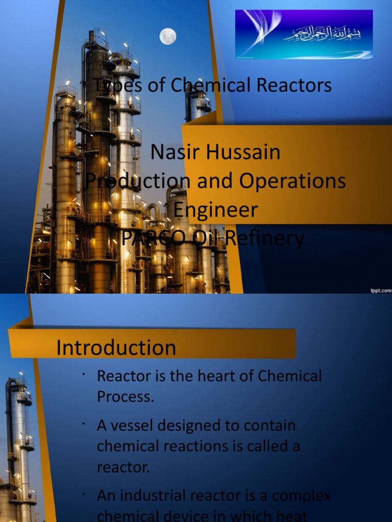 Reactor Types | PDF | Chemical Reactor | Heterogeneous Catalysis