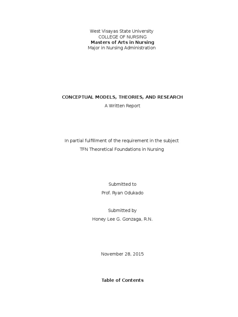 Conceptual Model, Theories and Research | PDF | Conceptual Model | Theory