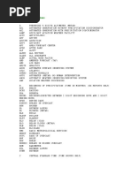 Wmo Synop Codes | PDF | Cloud | Fog