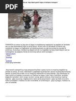 Tagalog DISASTER PREPAREDNESS ALL HAZARD | PDF