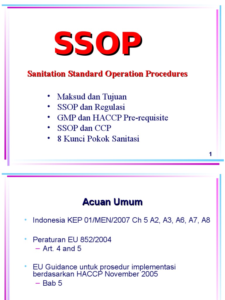 Materi SSOP | PDF