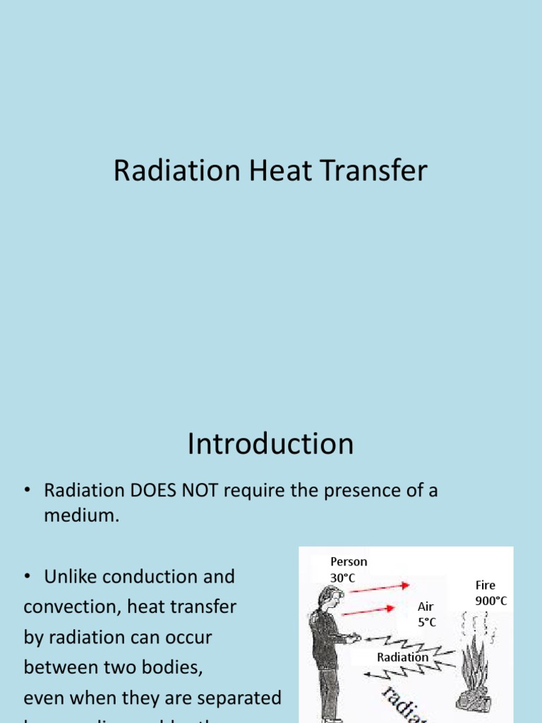 Radiation Heat Transfer V2 | PDF | Electromagnetic Radiation | Heat ...