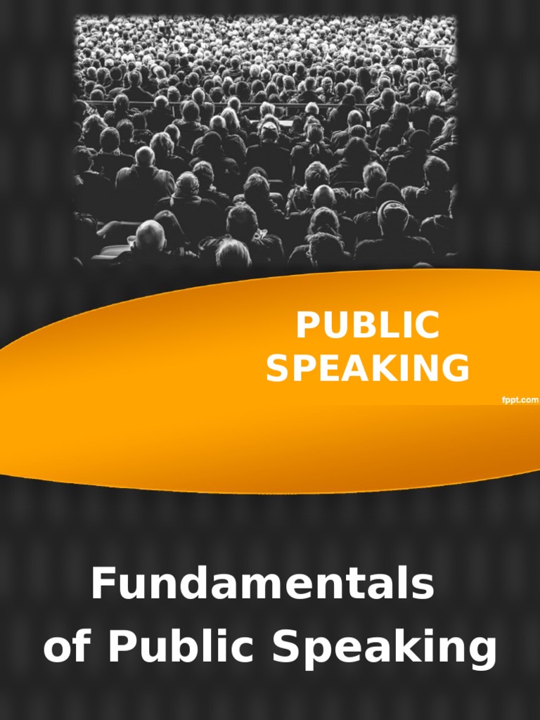 Public Speaking | PDF | Gesture | Facial Expression
