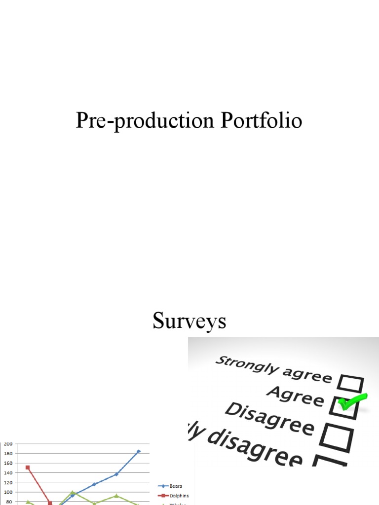Pre-Production Portfolio Essentials | PDF