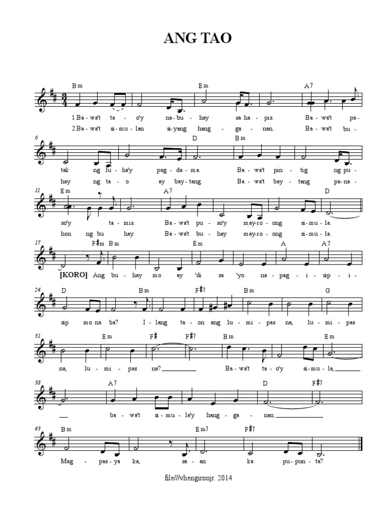 Ang Tao PDF | PDF