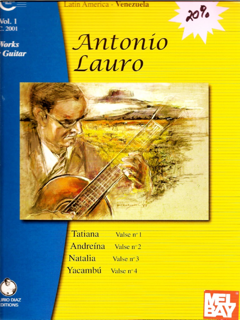 Antonio Lauro Complete Works Vol 1 Arr Alirio Diaz PDF | PDF