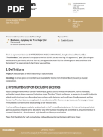Band Technical Rider Template | PDF | Sound Technology | Sound