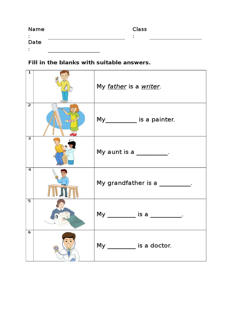 Year 3 Writing Worksheet | PDF