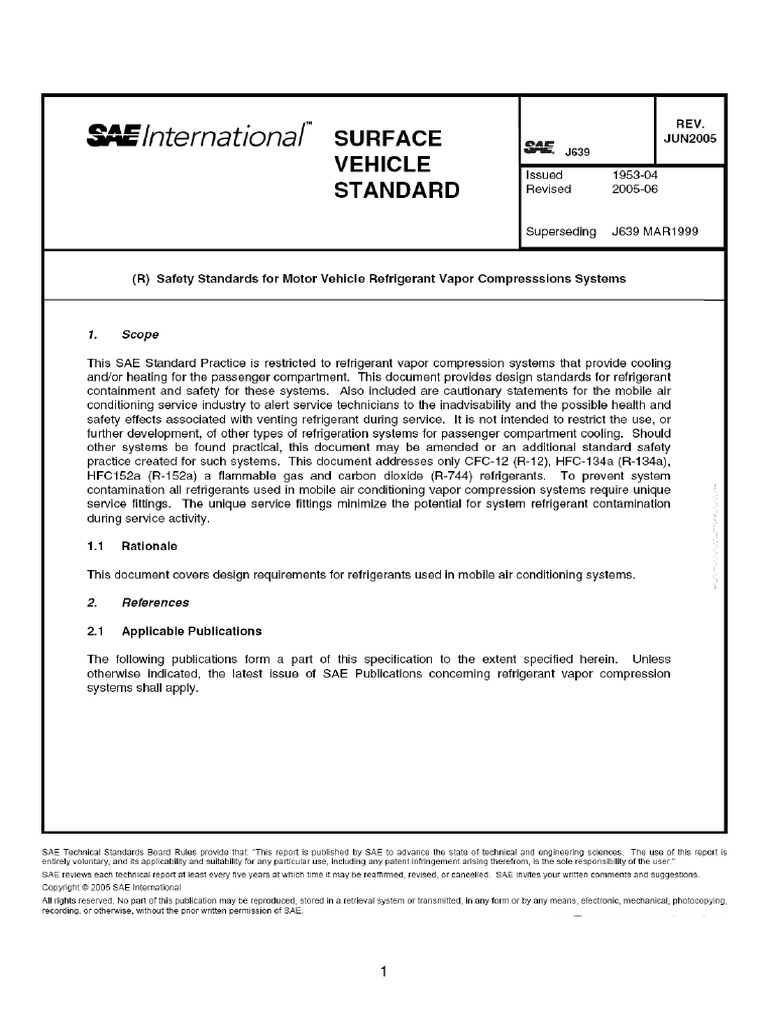 Sae J639 PDF | PDF