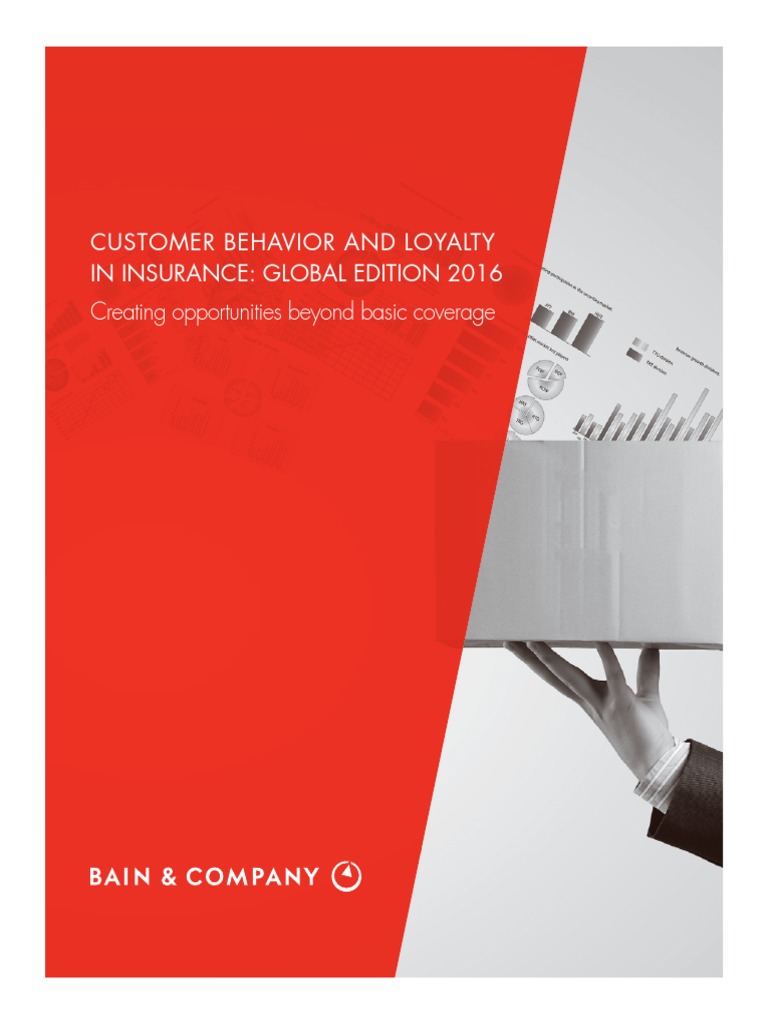 BAIN REPORT Customer Behavior and Loyalty in Insurance | PDF
