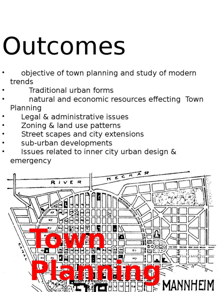1what Is Town Planning | PDF | Urban Planning | Sustainability