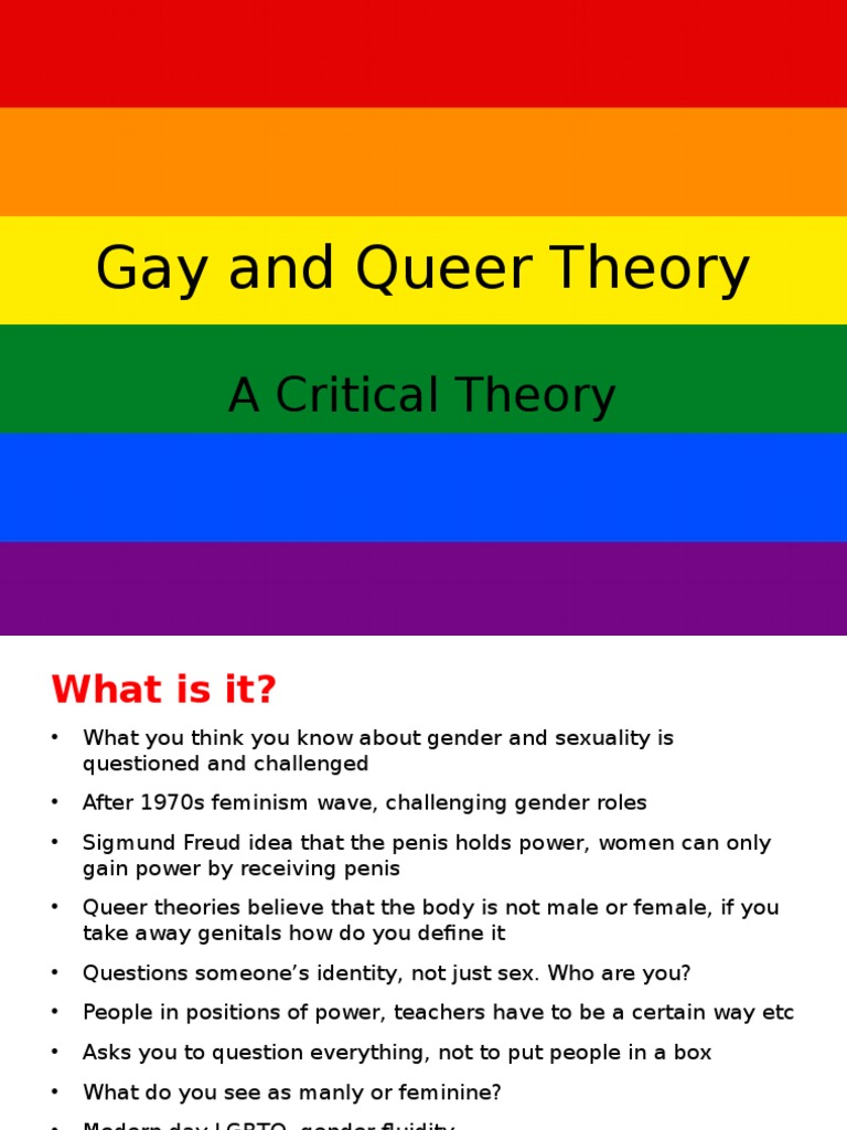 Queer Theory: Challenging Norms | PDF | Social Science | Philosophy