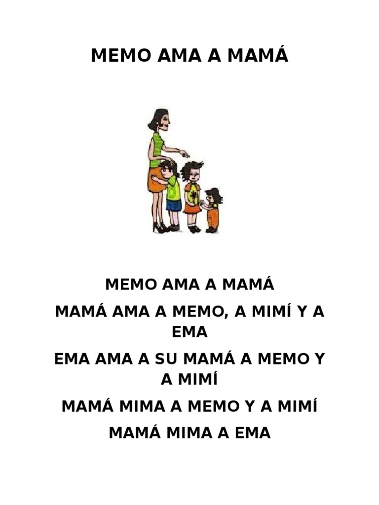 MEMO AMA A MAMÁ