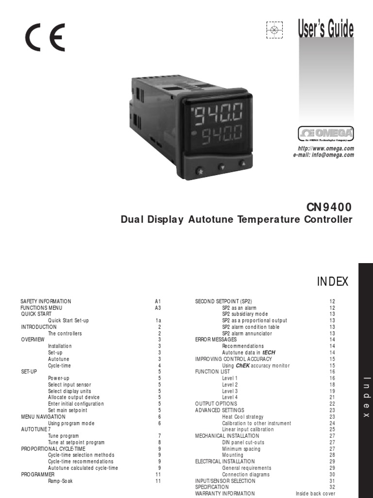 Controlador Omega | PDF | Systems Theory | Electrical Engineering