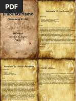 El Filibusterismo Kabanata 38 Buod, Mga Tauhan, A | PDF
