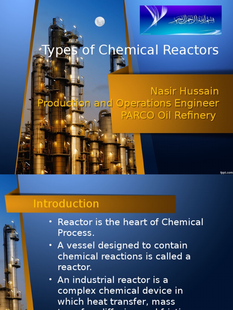 Reactor Types | PDF | Chemical Reactor | Catalysis