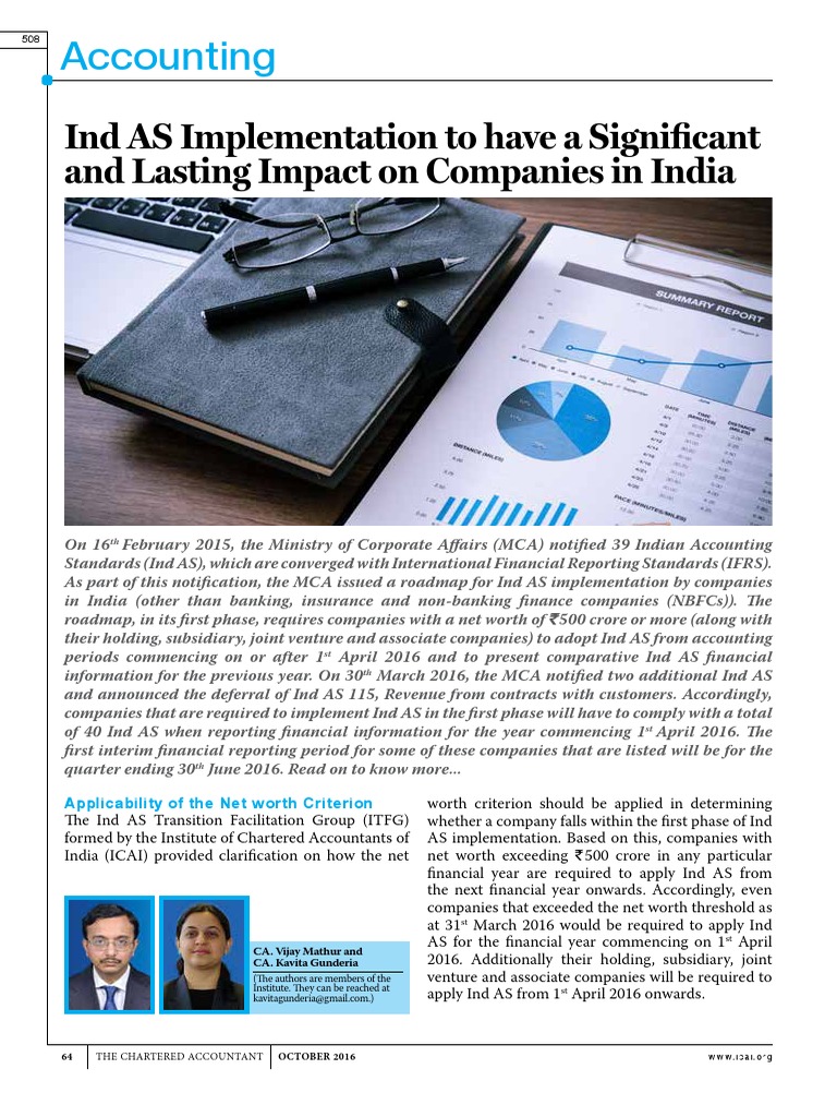 Ind As Implementation | Download Free PDF | Employee Stock Option ...