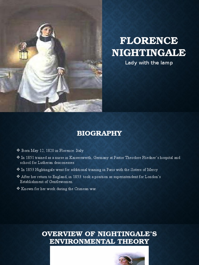 Florence Nightingale Content Outline | PDF | Florence Nightingale | Nursing