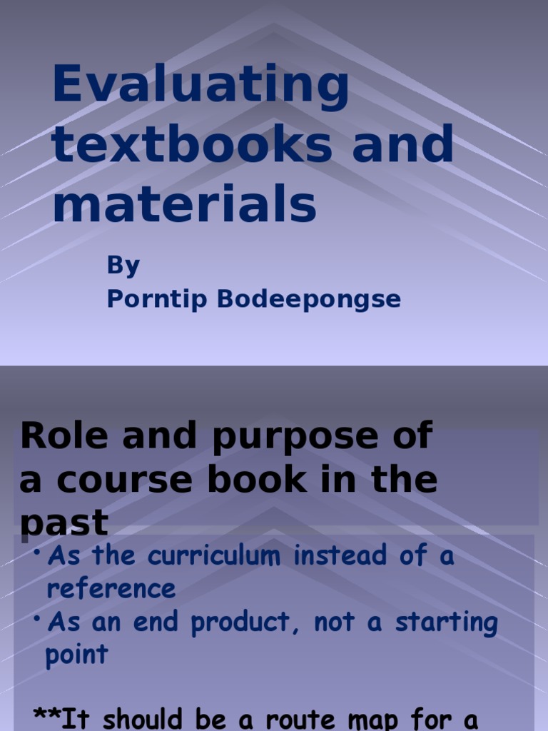 Coursebook Evaluation Criteria | PDF | Textbook | Teachers