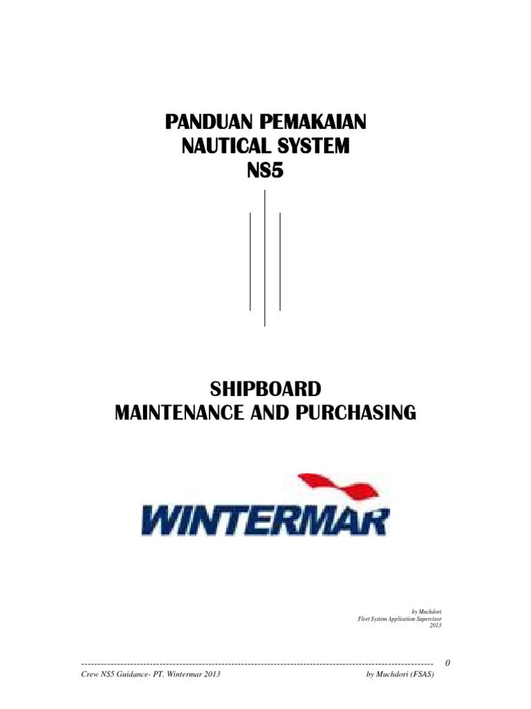 NS5 Shipboard Guidance - 2013 | PDF | History