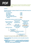 Variance Analysis (Practice Problems) | PDF | Variance | Management ...