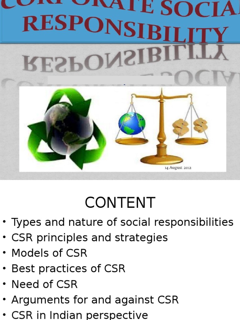 CSR 2015 | Corporate Social Responsibility | Sustainability