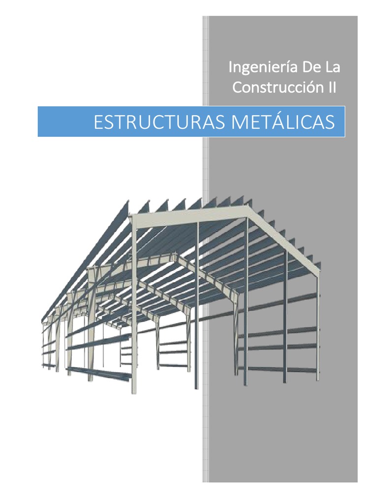 Estructuras Metálicas en Construcción | PDF | Braguero | Acero