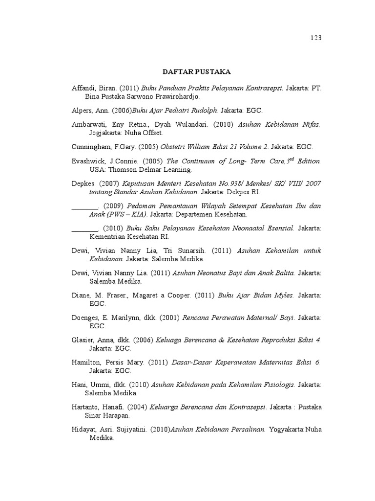 Daftar Pustaka Fixxx | PDF