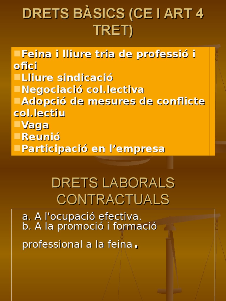 Drets I Deures Laborals | PDF